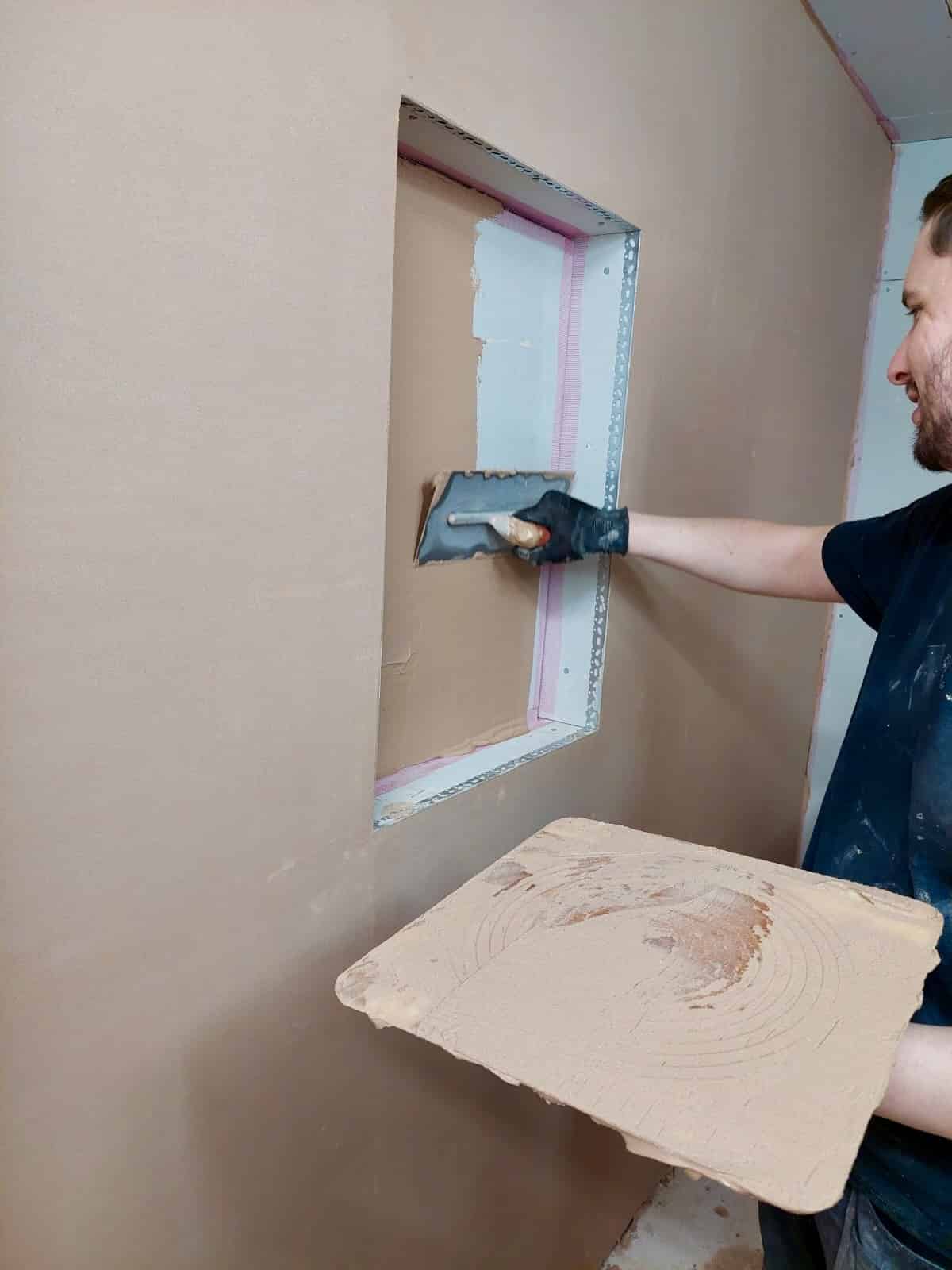 City & Guilds Plastering Course in Stoke-on-Trent, UK.